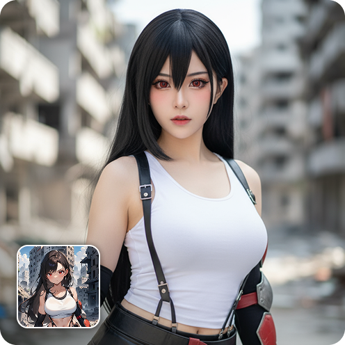 AI Photo Generator | Create Anime to Realistic Filter with Spellai